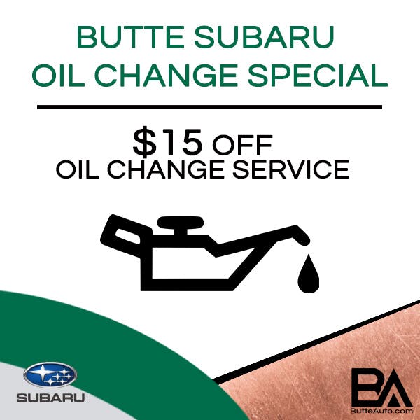 Butte Auto Group | Butte Subaru Oil Change