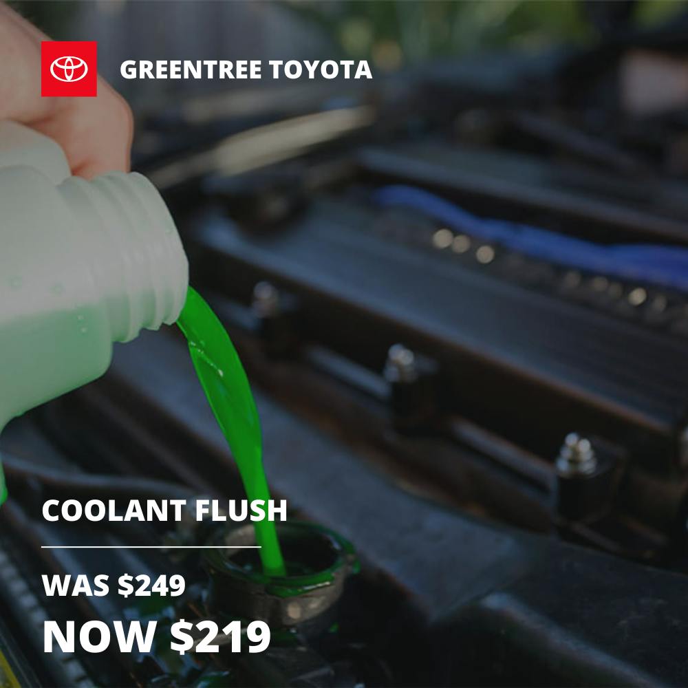 Coolant Flush | Greentree Toyota