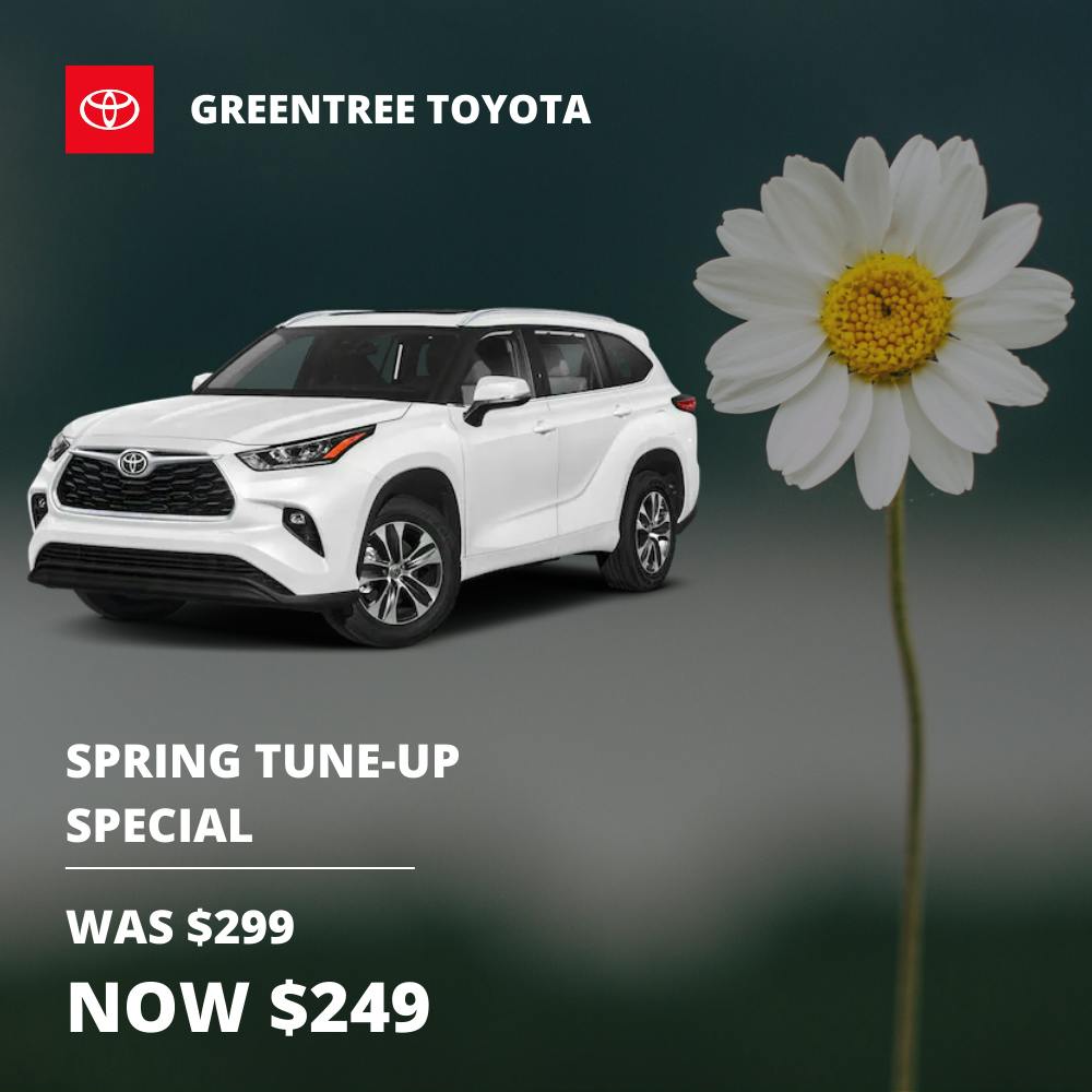 Spring Tune Up Special Greentree Toyota