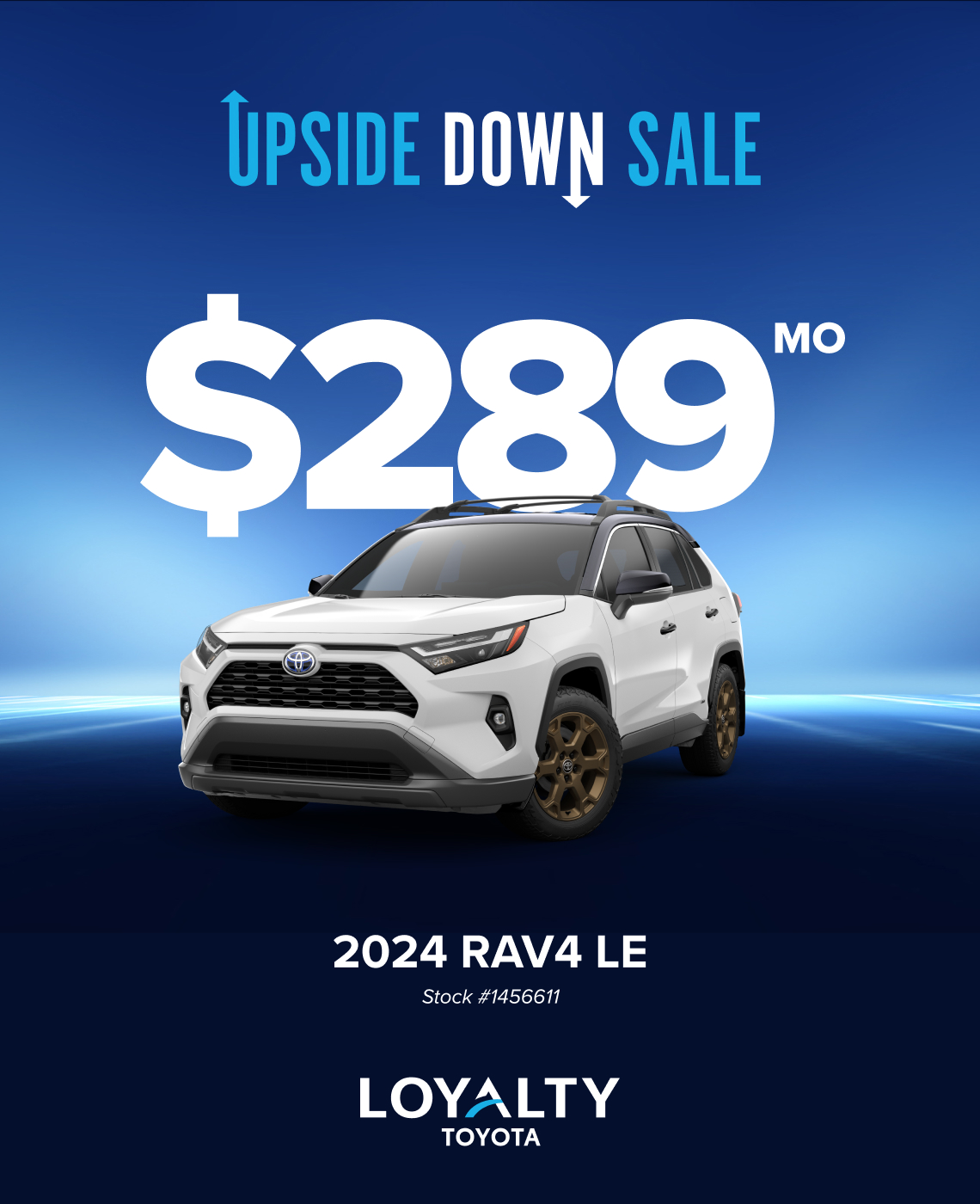 $289/Mo On 2024 Toyota RAV4 LE | Loyalty Toyota